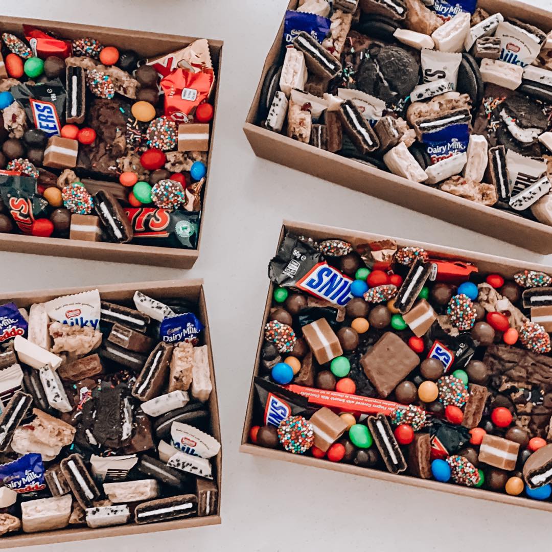 Mini Choc-O-Holic brownie box - Sugar Coat It